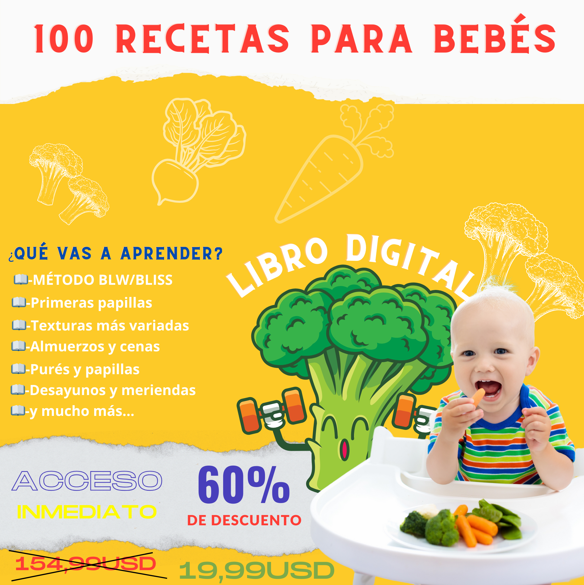 100 Recetas para bebés