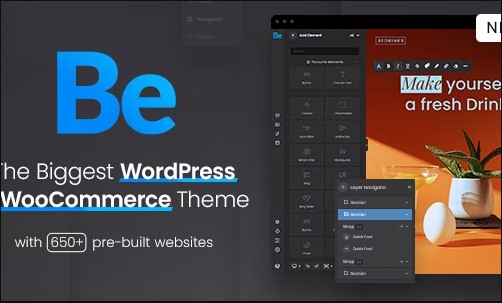 Tema BeTheme para Wordpress e Woocommerce