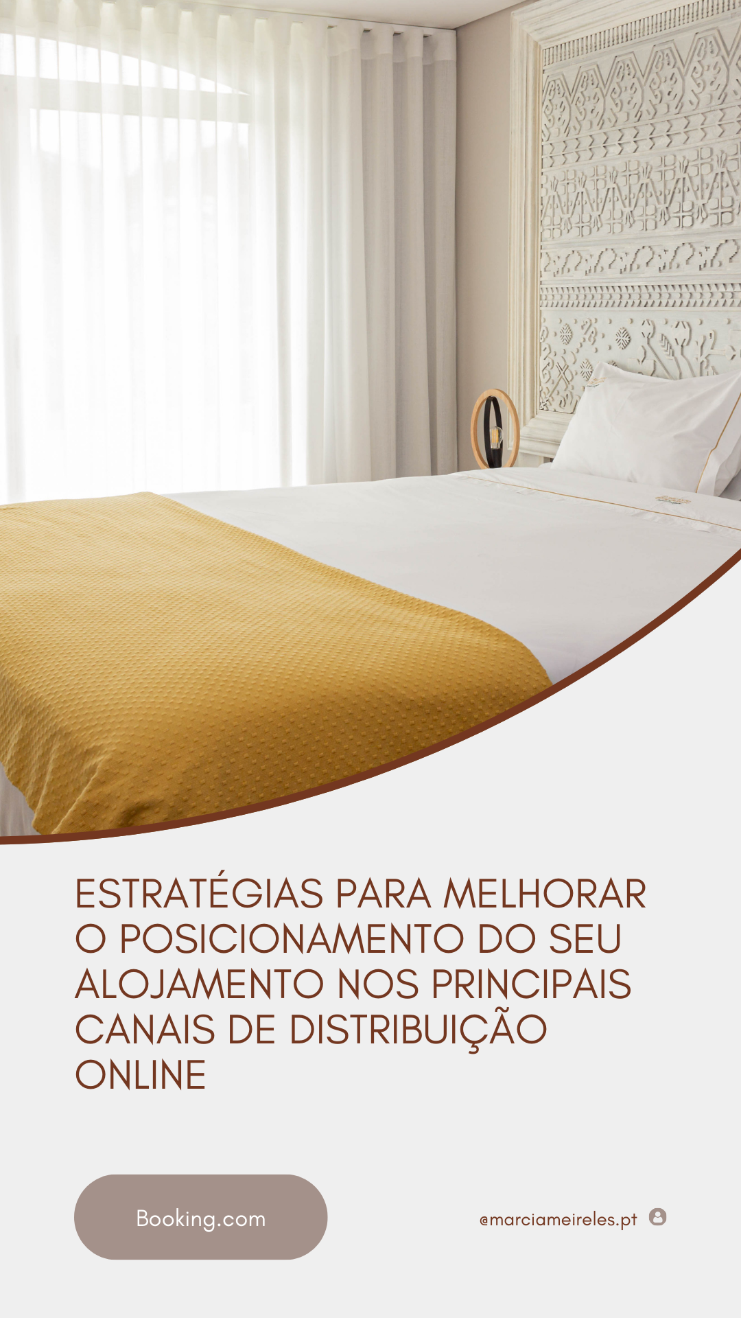 Como melhorar o posicionamento do seu hotel na Booking.Com - Márcia...