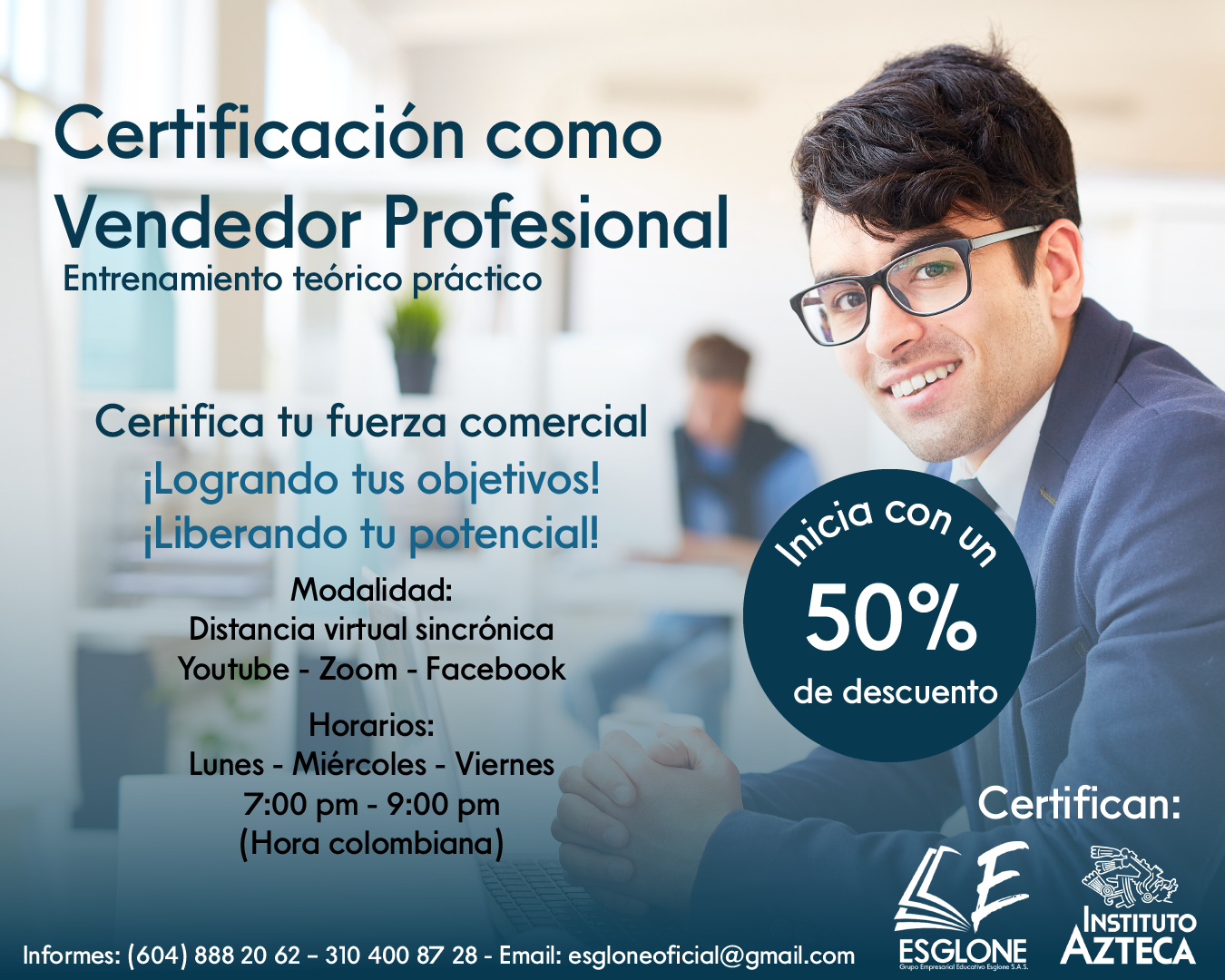 Certificación Vendedor Profesional (Gestionamos Vinculación laboral)
