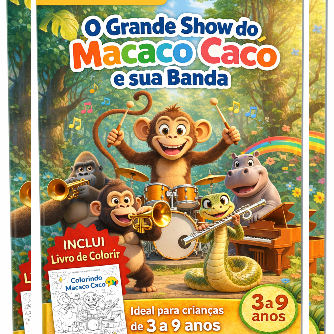 O Grande Show do Macaco Caco e sua Banda - Almeida Rui | Hotmart