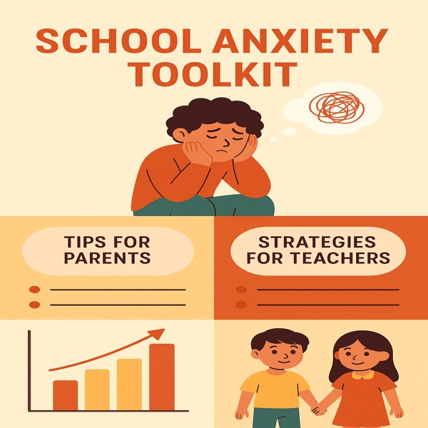 School Anxiety Toolkit: 13 Practical Strategies for Parents and Tea...