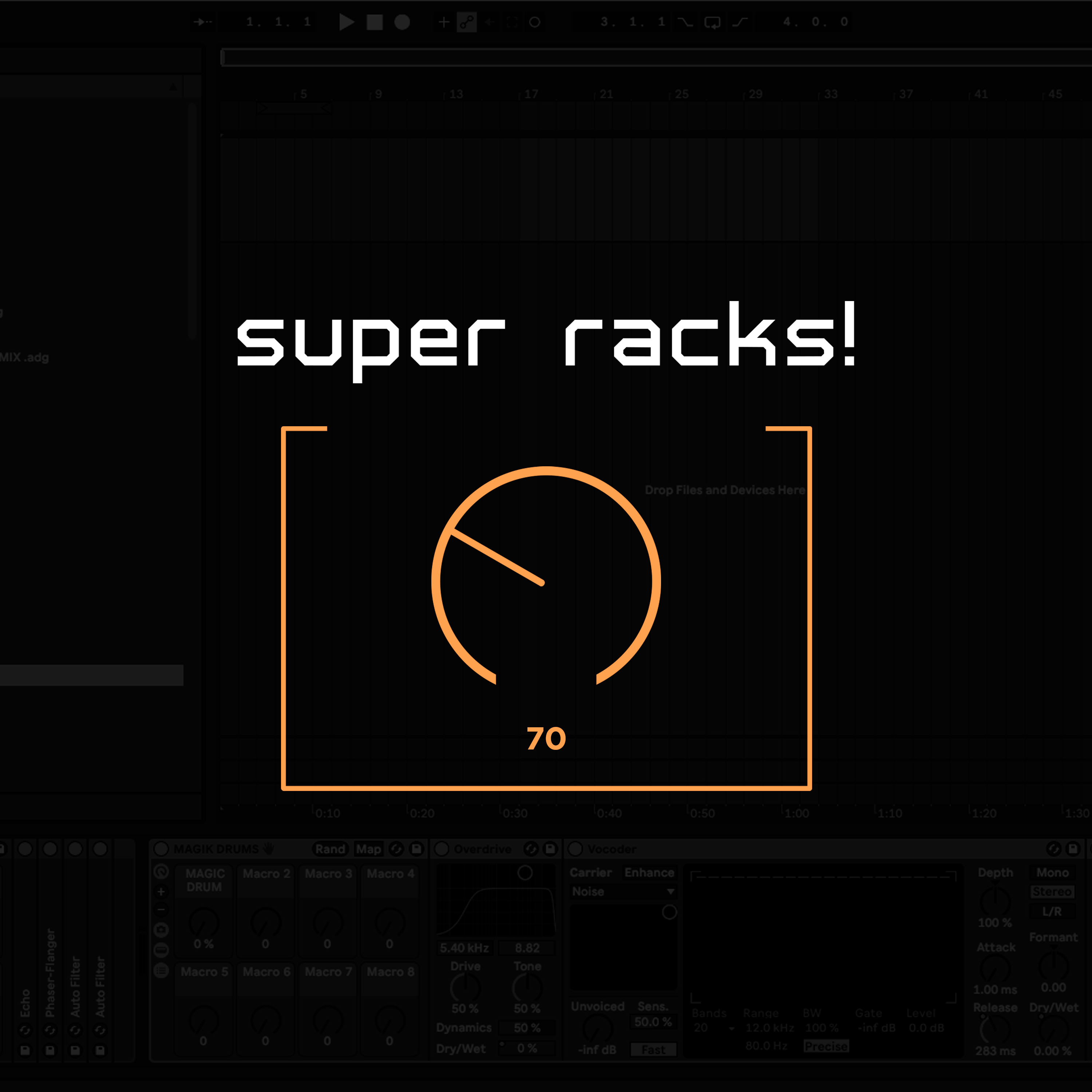 KIT SUPER RACKS [ABLETON LIVE]