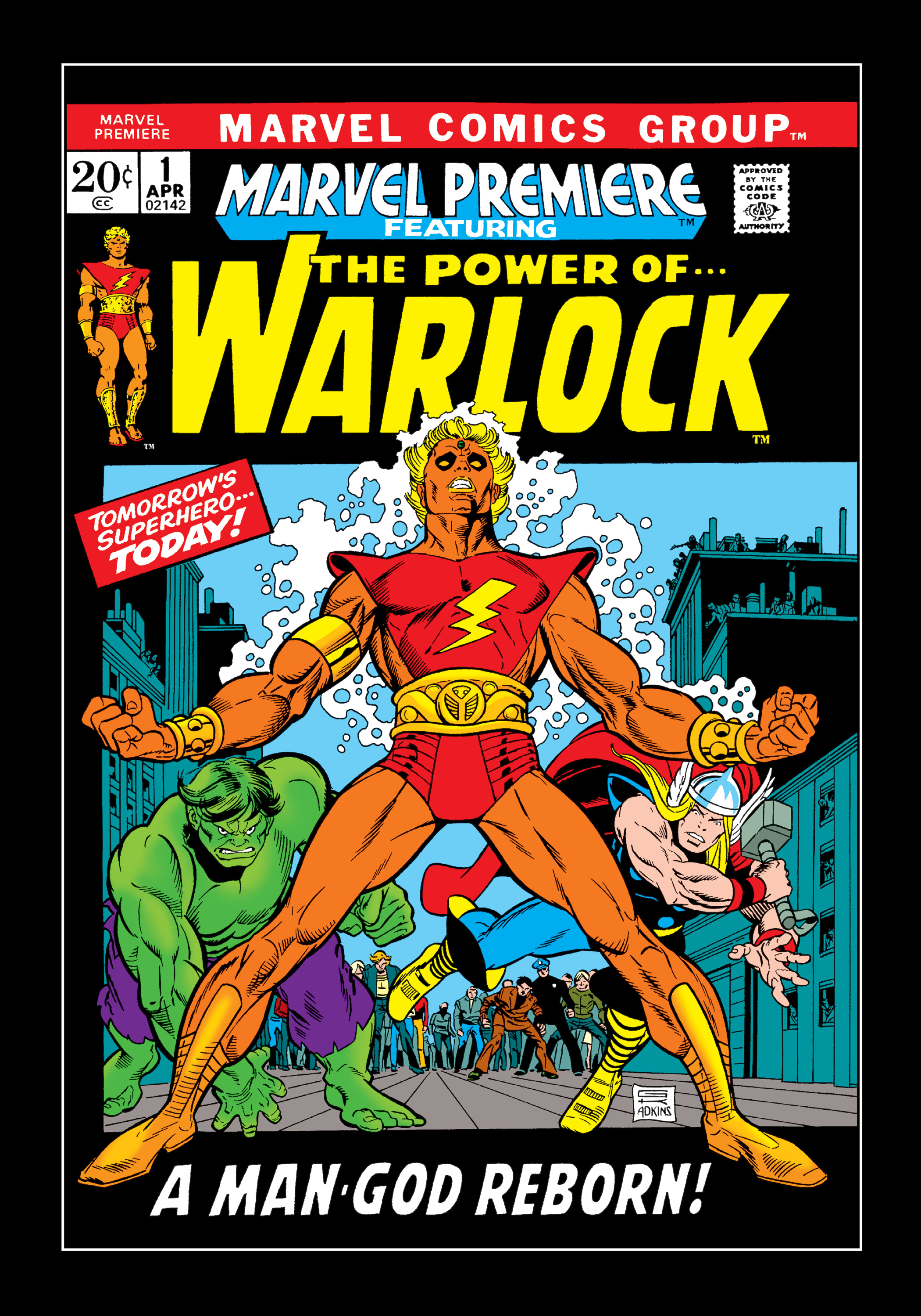 Marvel Premiere Feat. Warlock#001 Versão PT-BR