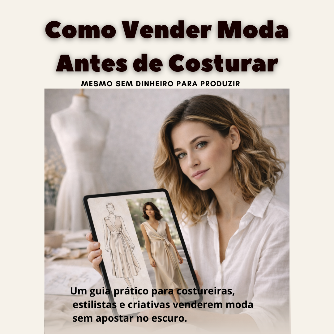 Como Vender Moda Antes de Costurar