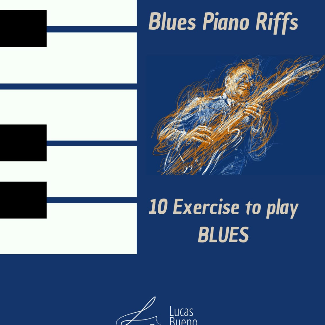 Blues piano Riffs - 10 exercise to play blues
