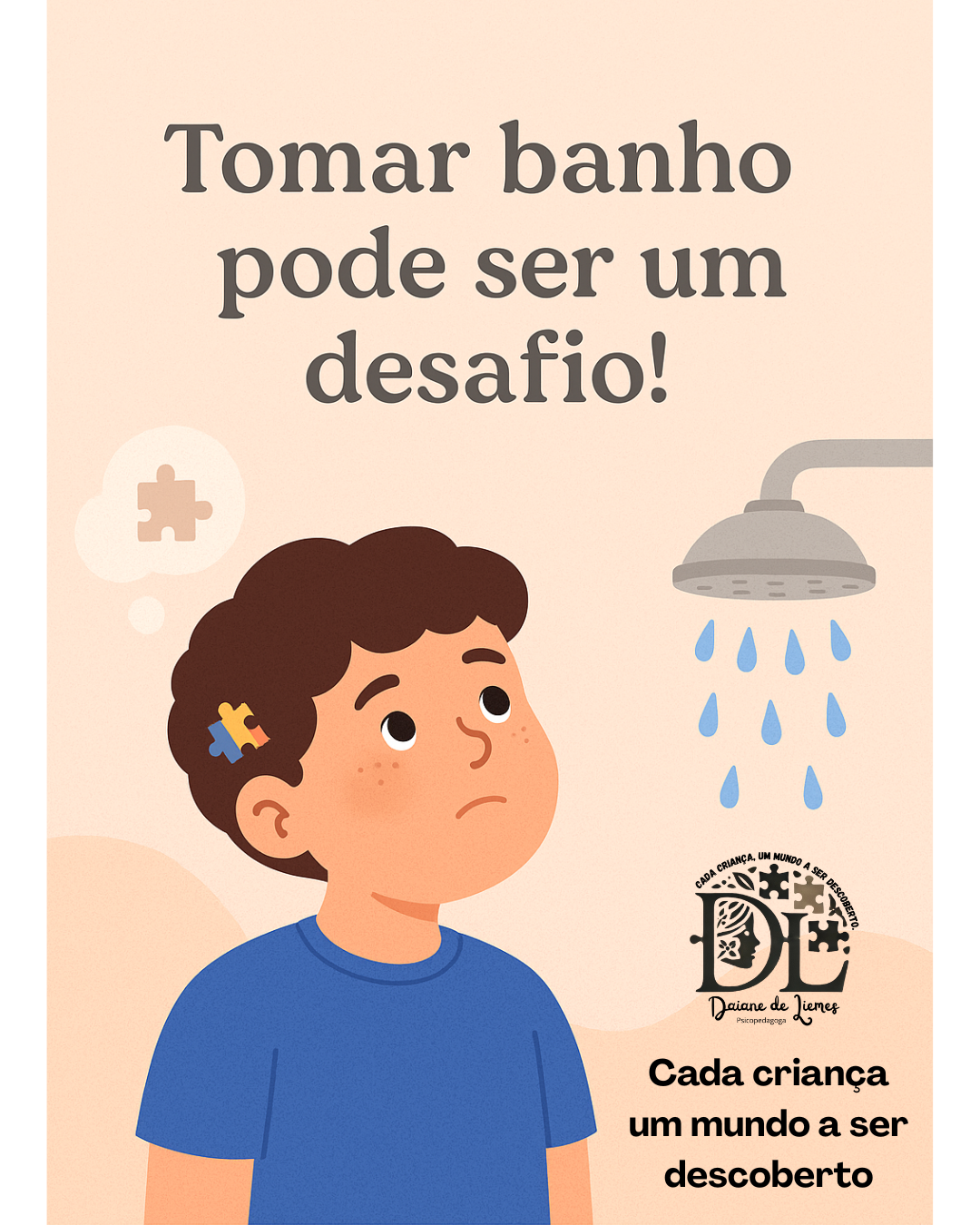 ROTINA DO BANHO ILUSTRADA – UM GUIA VISUAL PARA APOIAR CRIANÇAS NEU...