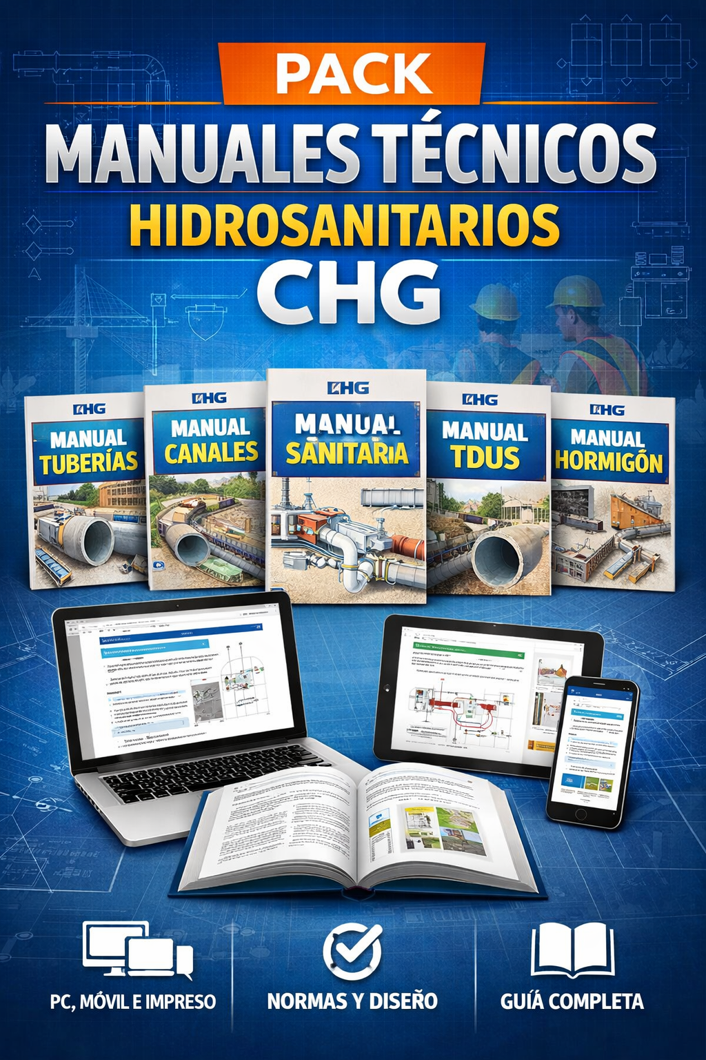 Pack Manuales Técnicos Hidrosanitarios – CHG - Roberto Guerra Pérez...