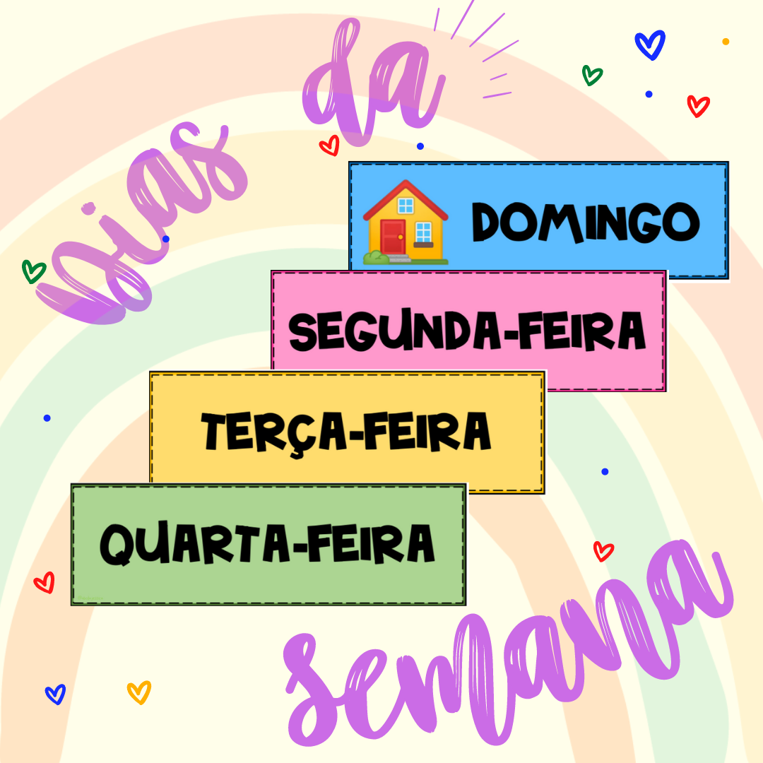 DIAS DA SEMANA - Jéssica Valentim Santos | Hotmart