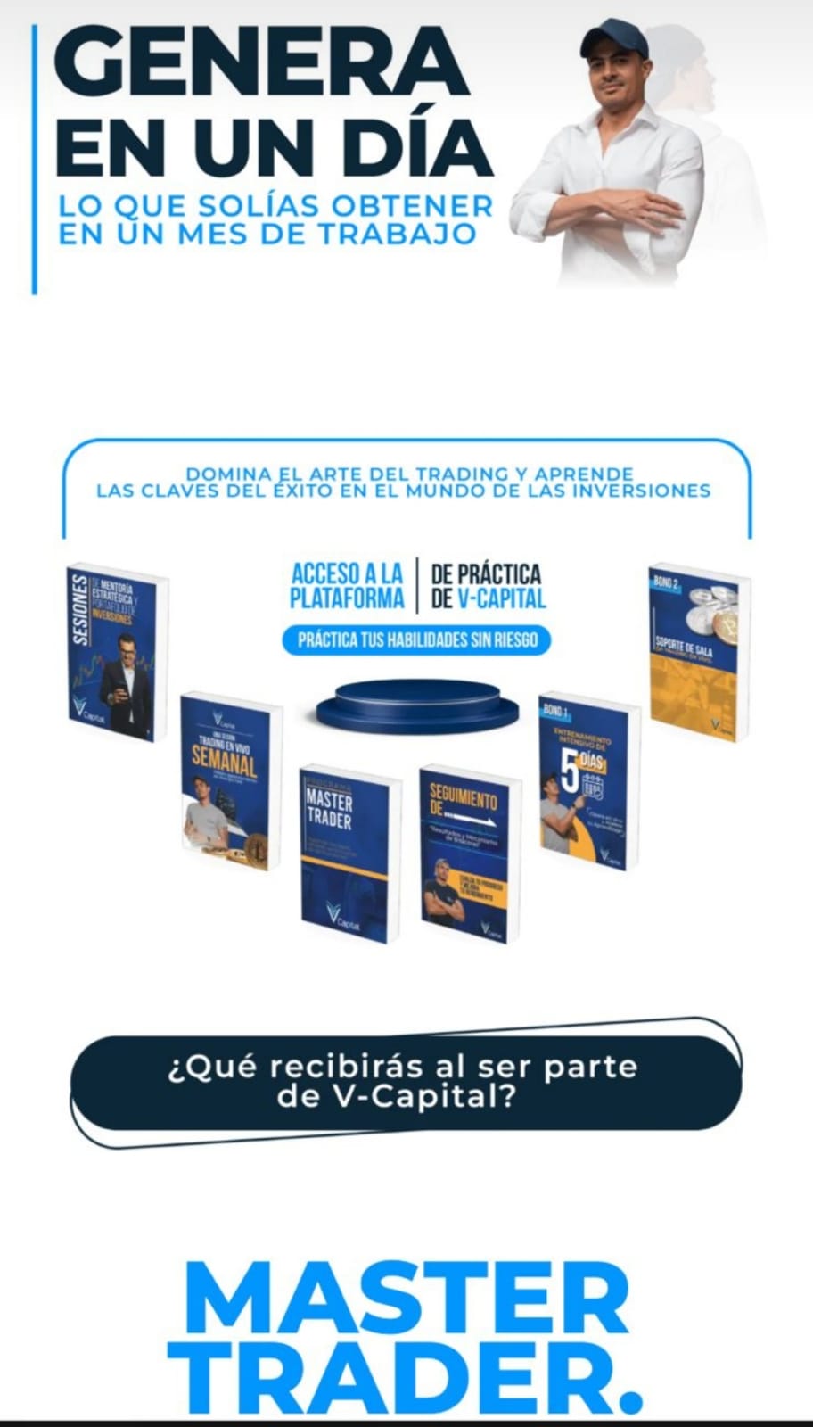 Programa Master Trader PRO - V-CAPITAL | Hotmart