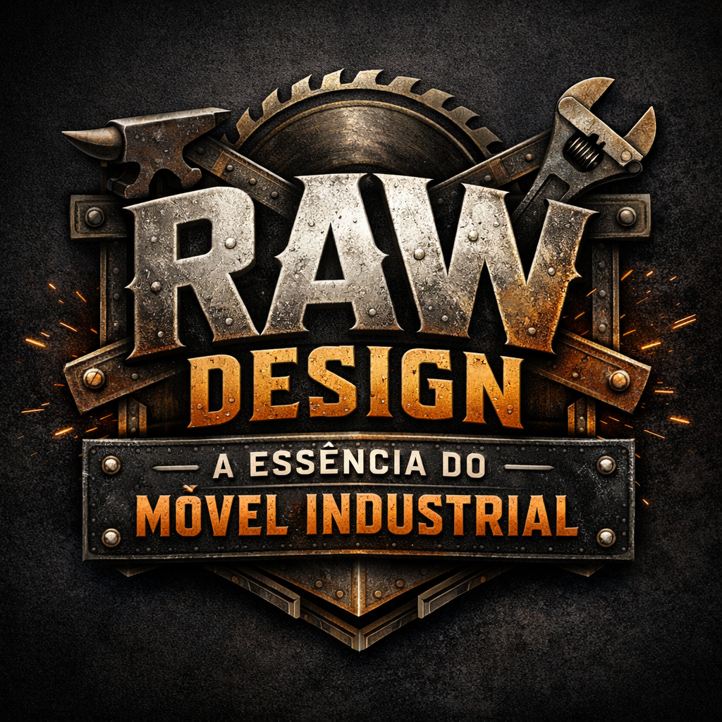 Raw Design- A Essência do Móvel Industrial | Hotmart
