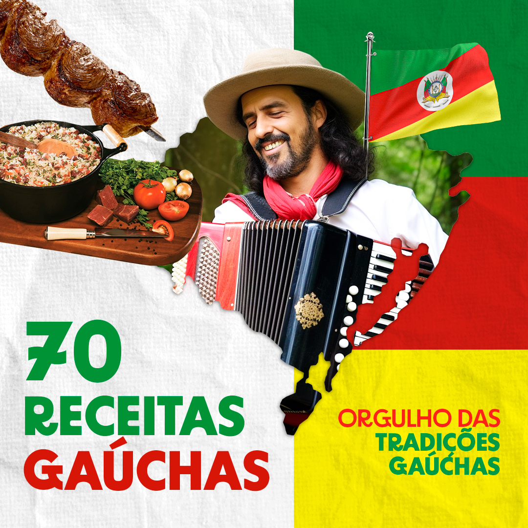 70 Receitas Gaúchas - Orgulho das tradições gaúchas - Luiz Fernande...