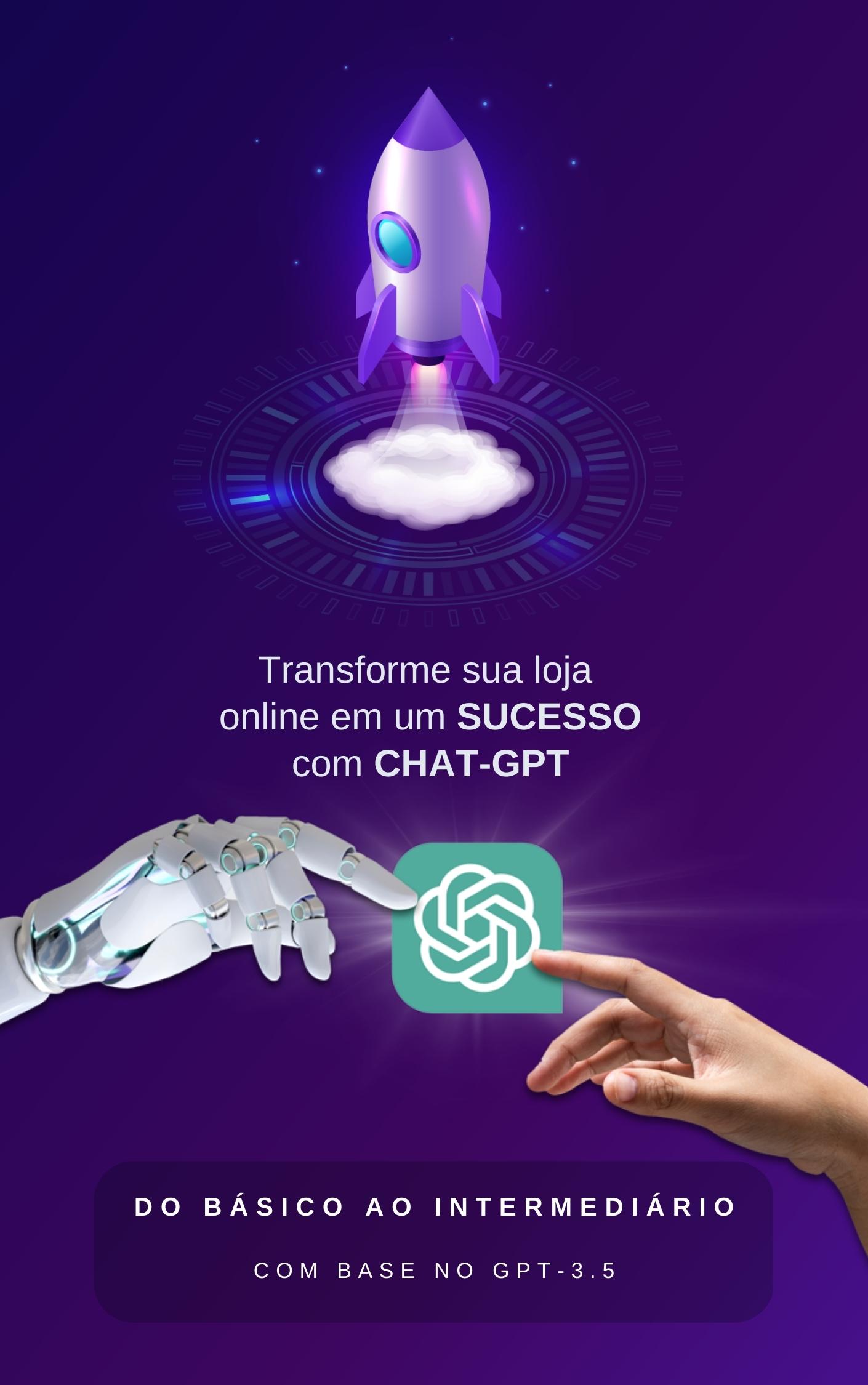 Transforme sua loja online com CHAT-GPT - Sérgio Germano | Hotmart