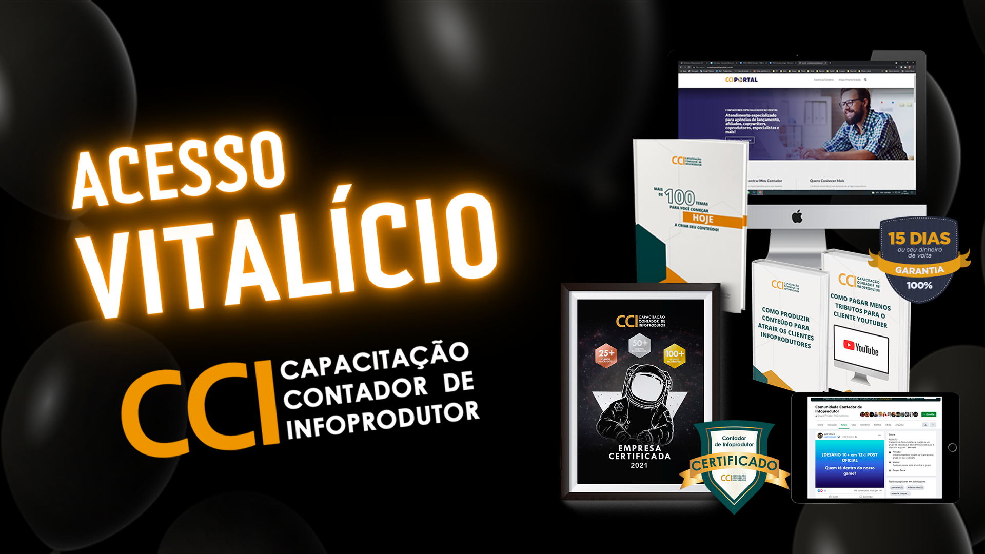 Combo CCI Vitalício - BlackFriday