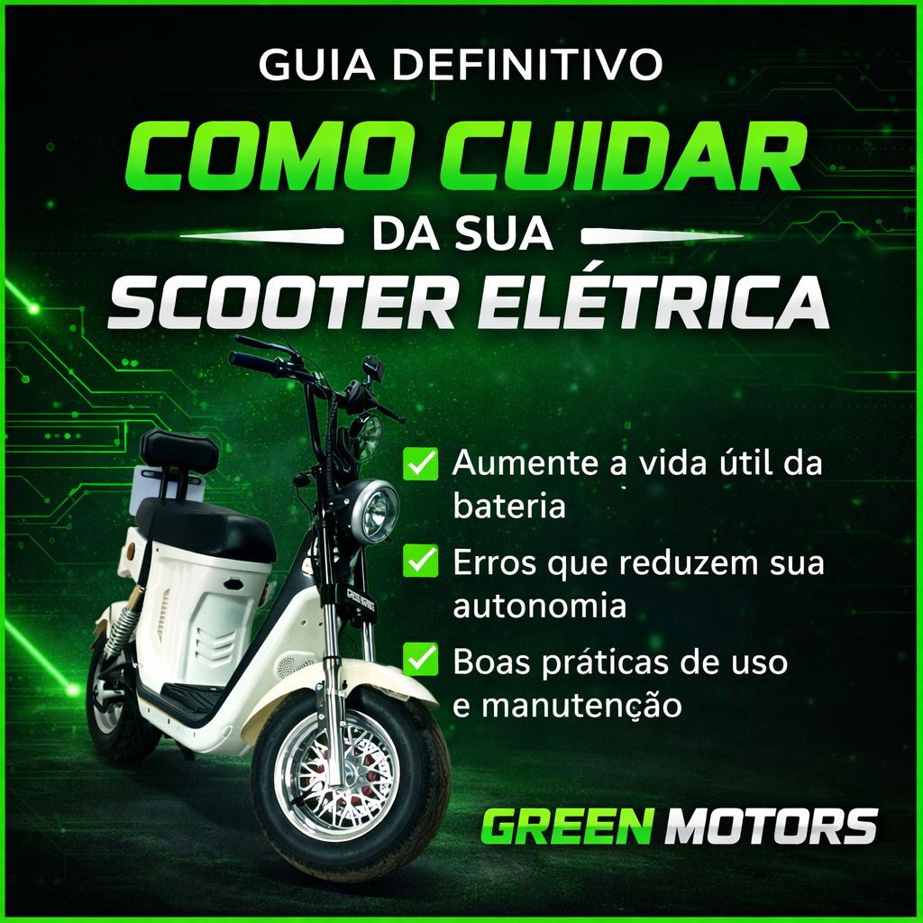 Manual completo de cuidados com sua Scooter Elétricas - Galvão Gre...
