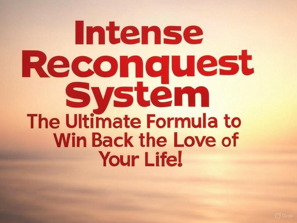 Intense Reconquest System – The Ultimate Formula to Win Back the Love of Your Life!