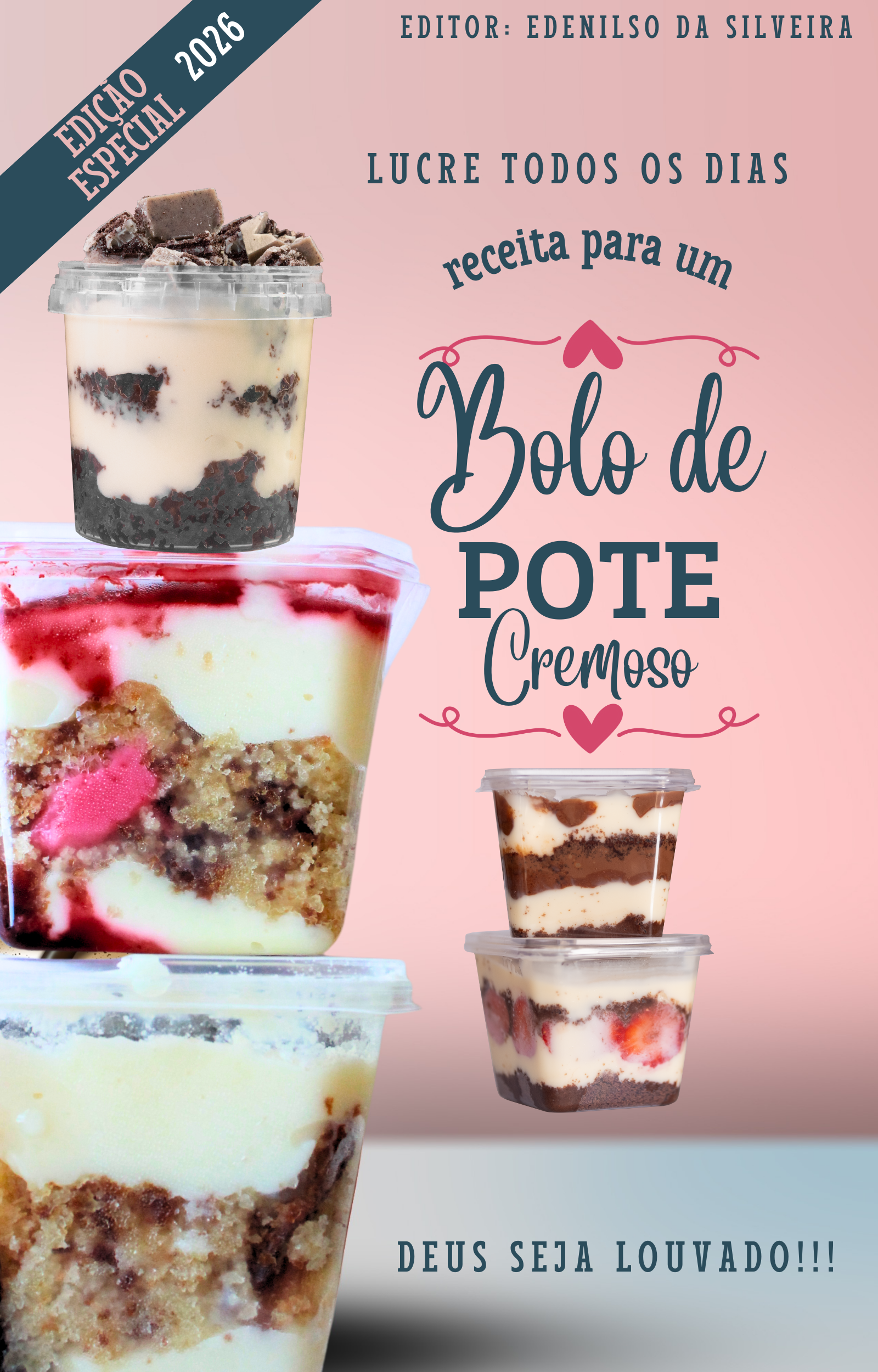 Receita bolo de Pote Cremoso/Lucrativo | Hotmart