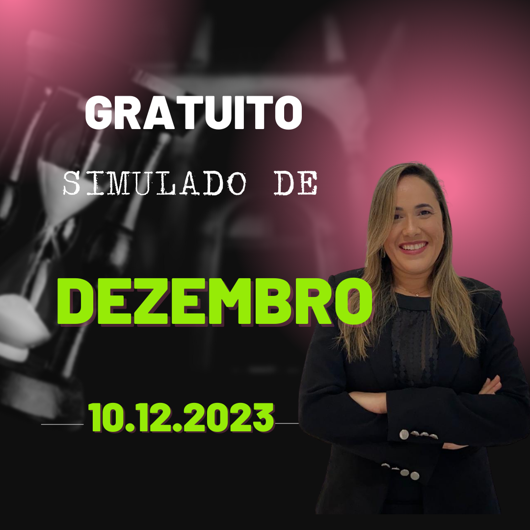 SIMULADO DE DEZEMBRO 2023 - Nivea Tosta | Hotmart