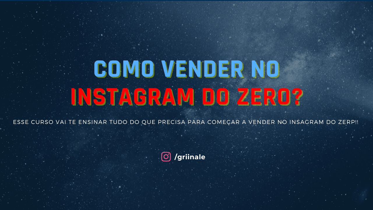 Como Vender No Instagram do Zero? - Ale | Hotmart