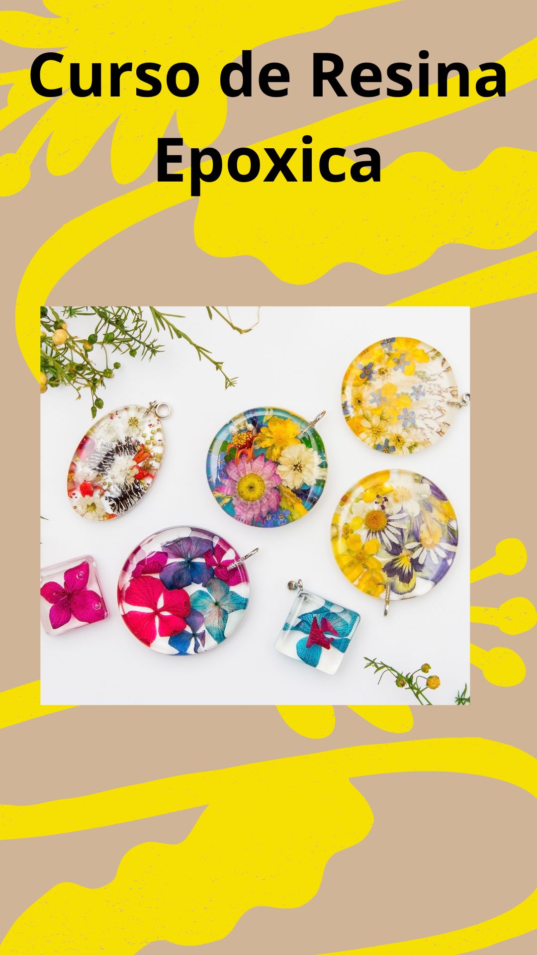 Curso de Resina Epoxica - Elina Yanel Rocha | Hotmart