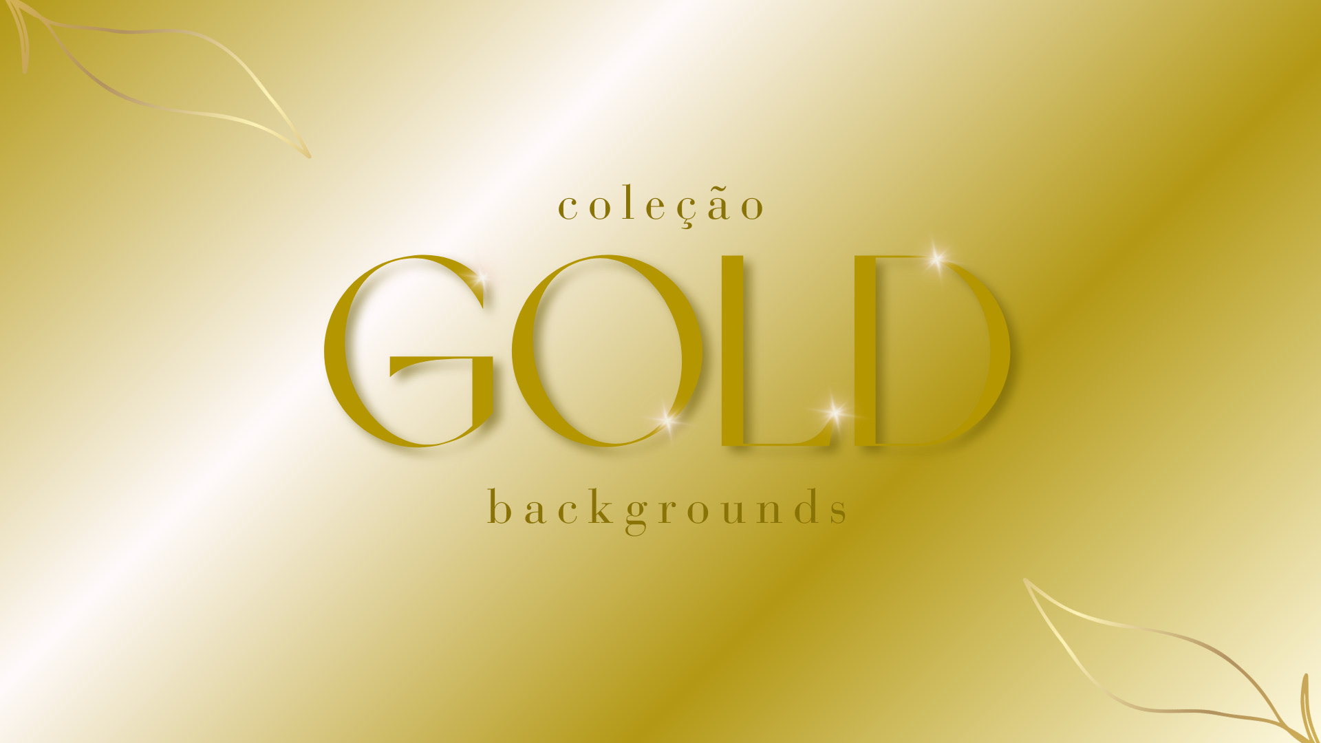 Pack de Backgrounds - Coleção Gold - Portal of Colors | Hotmart