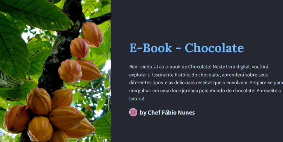 E-Book Chocolate - Fábio Nunes | Hotmart