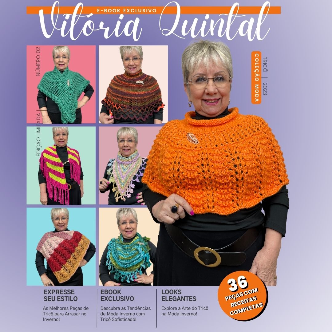 Coleção Moda Tricô com Vitória Quintal - 02