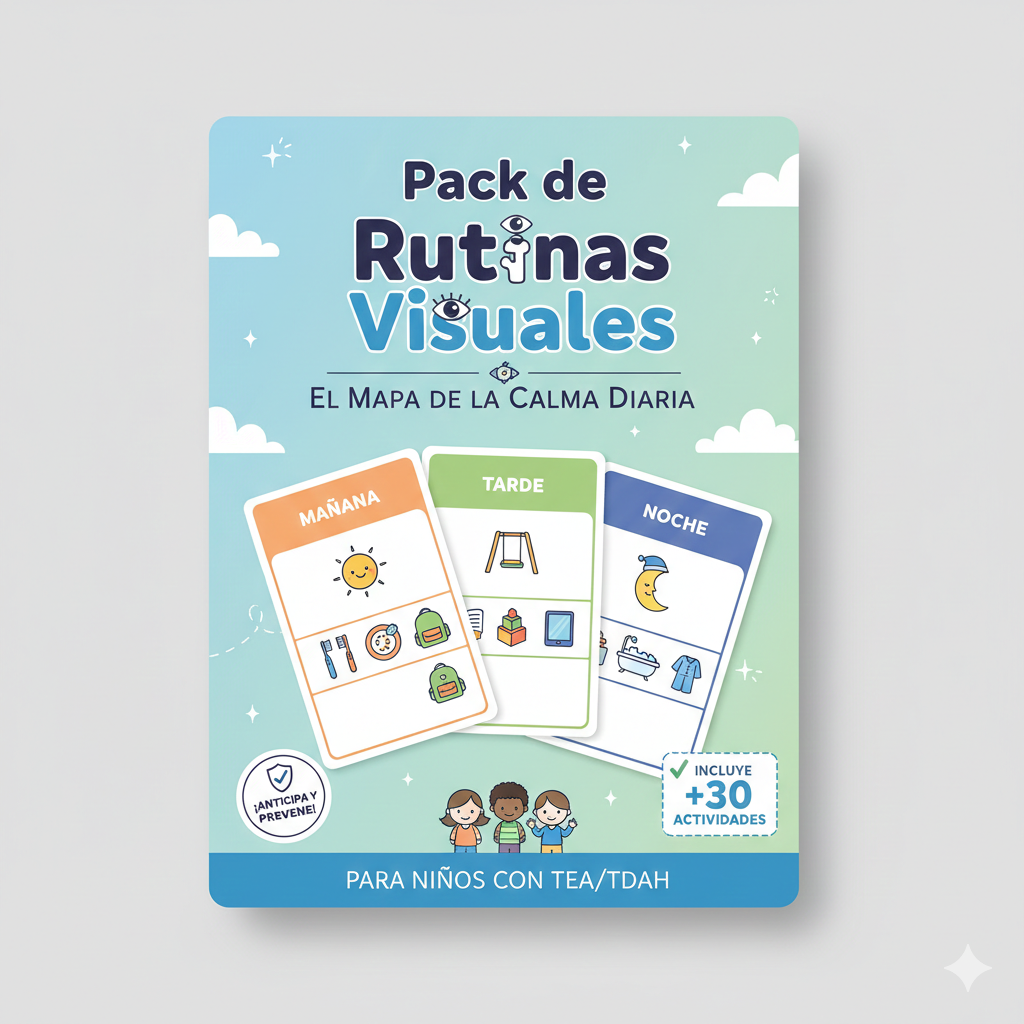 Pack de Rutinas Visuales: El Mapa de la Calma Diaria | Hotmart
