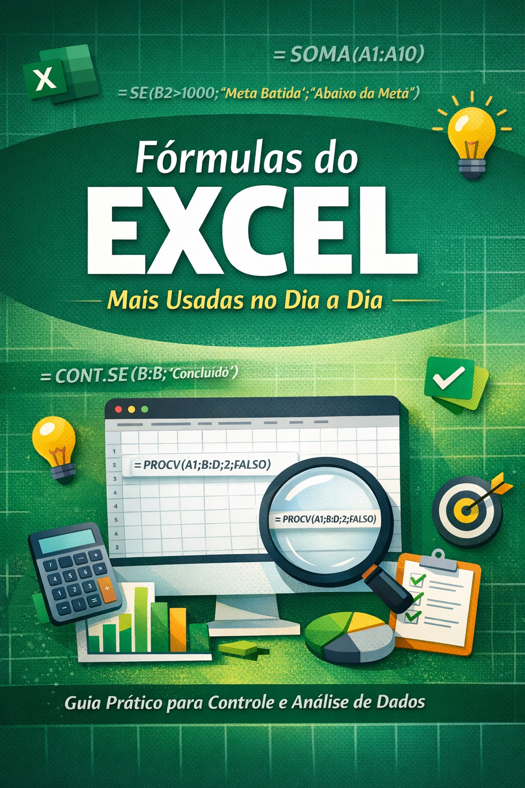 Fórmulas do Excel Mais Usadas no Dia a Dia - Jardel Faria Pires