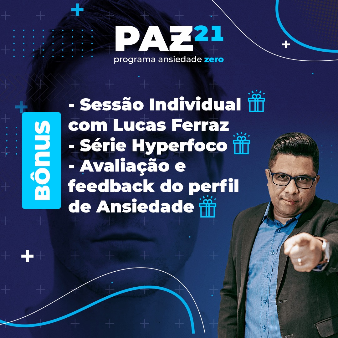 Programa Ansiedade Zero - Lucas Ferraz | Hotmart