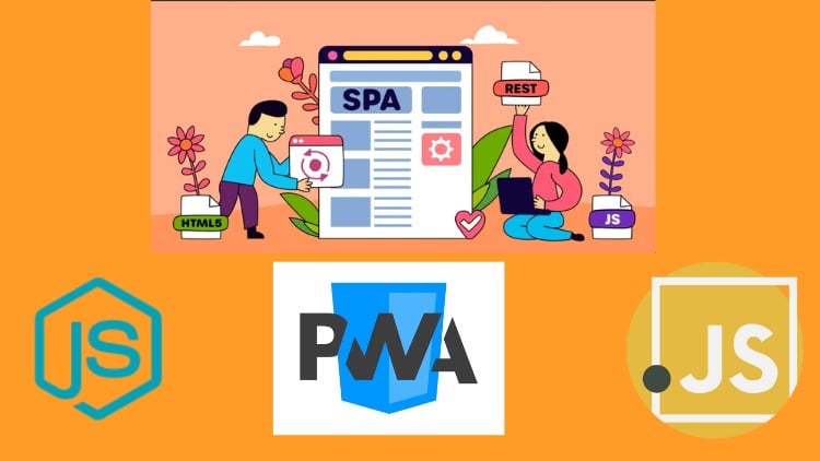 Curso JavaScript - Node.js - Single Page App - SPA - Progressive We...