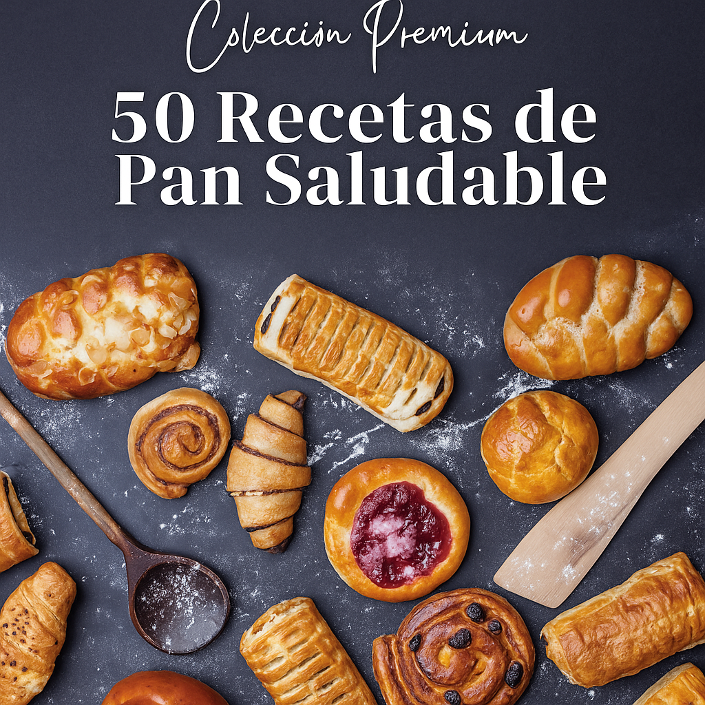 50 Recetas de Pan Saludable