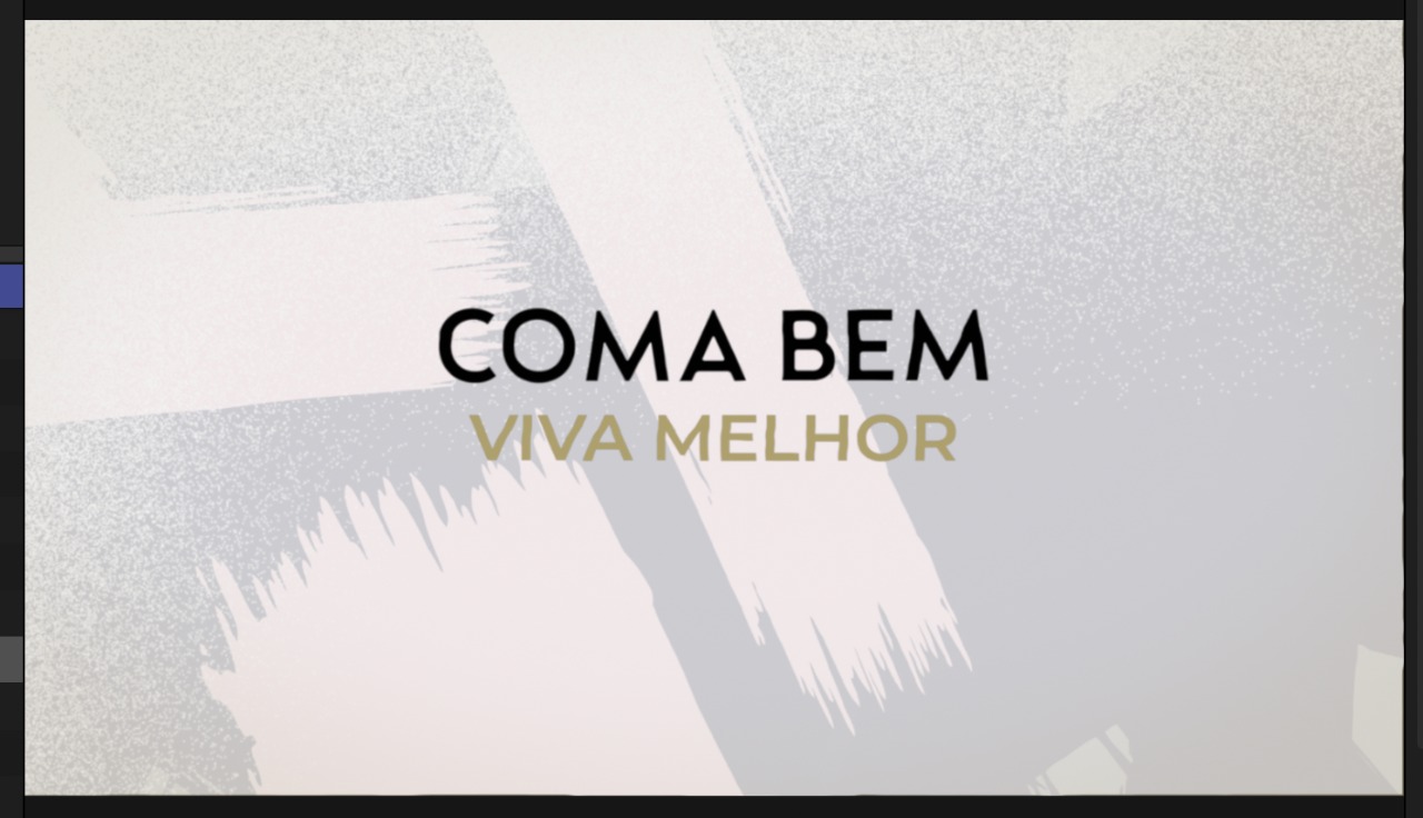 Coma bem Viva melhor