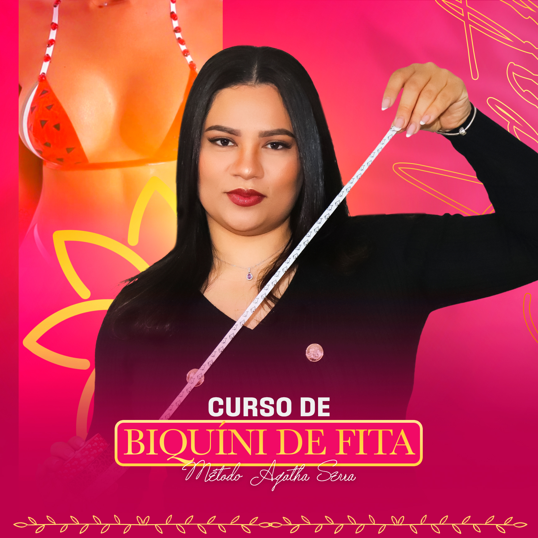 Curso Biquíni de Fita - Montagem em 30 Minutos - Agatha Bronze | Ho...