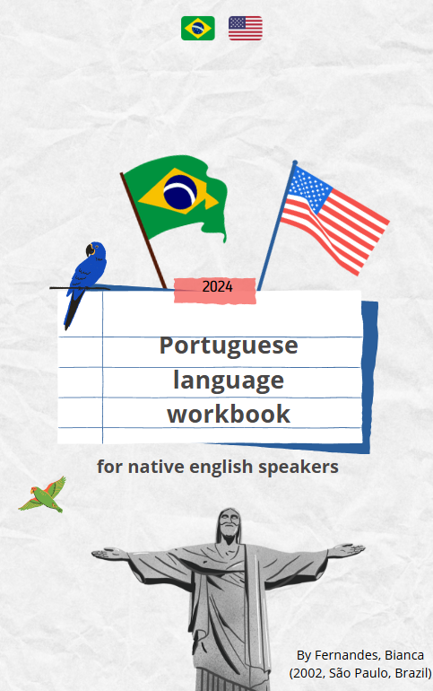 Portuguese language workbook for native english speakers