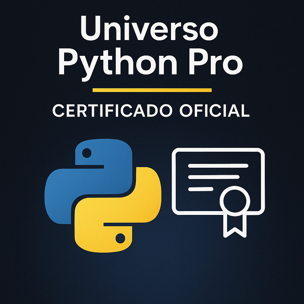 Universo Python Pro – Certificado Oficial - Júlia Fernandes de s s...