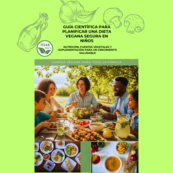 GUÍA CIENTÍFICA PARA PLANIFICAR UNA DIETA VEGANA SEGURA EN NIÑOS