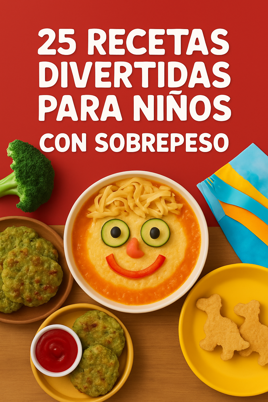Come rico y Saludable ! 25 recetas divertidas para niños con sobre...