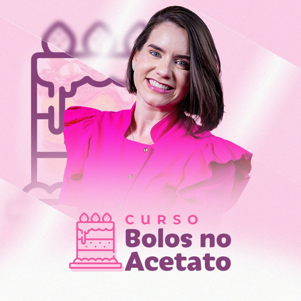 Curso Bolos no Acetato - Ana Bauer | Hotmart
