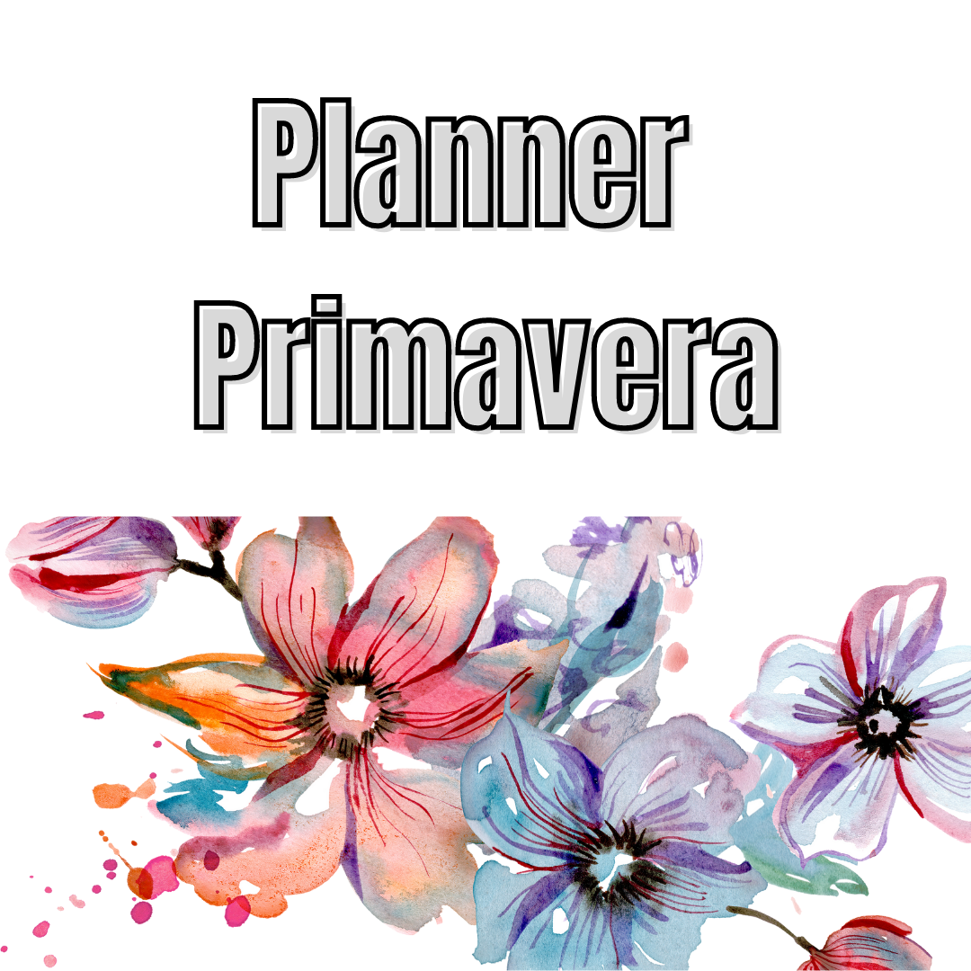 PLANNER PRIMAVERA - NÃO DATADO (CADERNO INTELIGENTE OU IMPESSÃO COMUM)