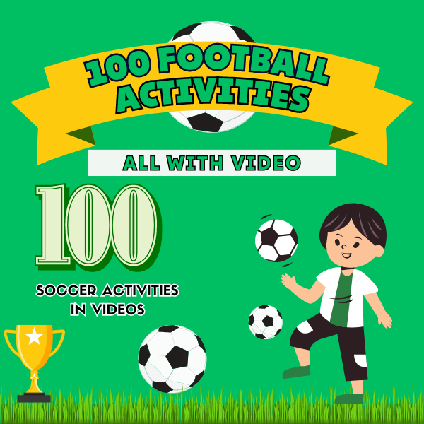 🚀100 FOOTBALL ACTIVITIES WITH VIDEOS🚀