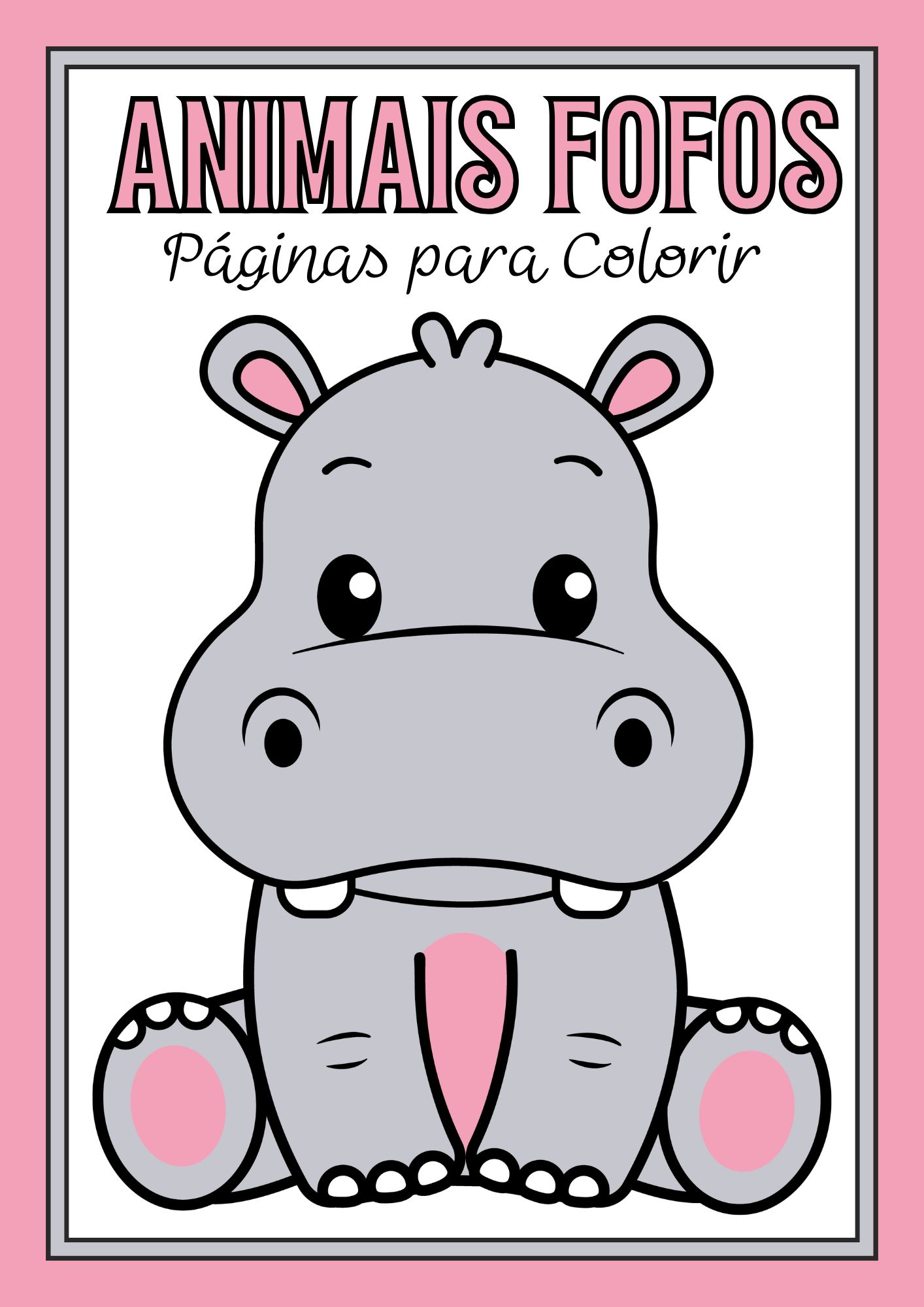 Animais Fofos para Colorir: Um Livro Cheio de Fofura e Diversão!