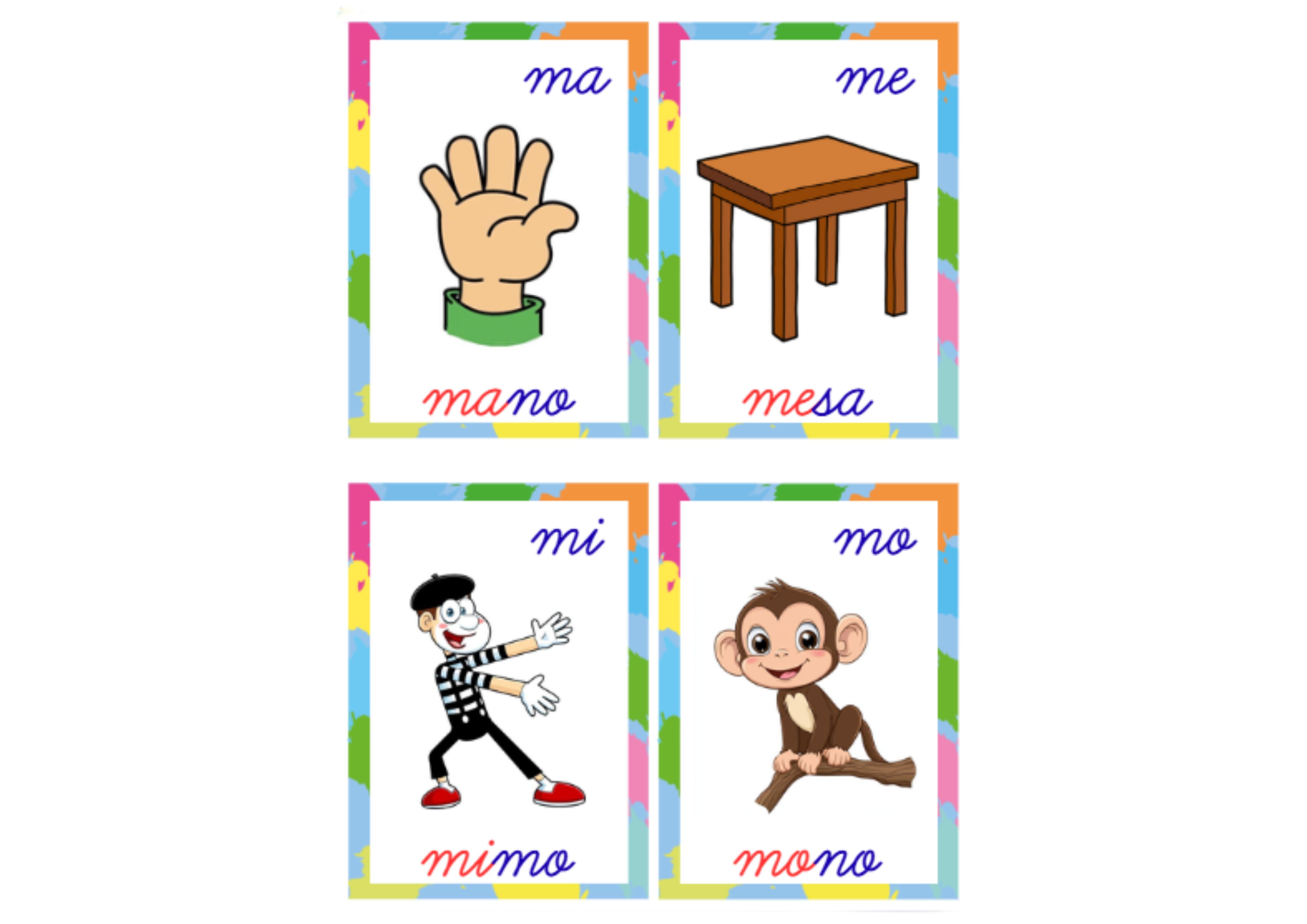 fichas de letra M - P - L - S - DIVINO DISEÑO | Hotmart