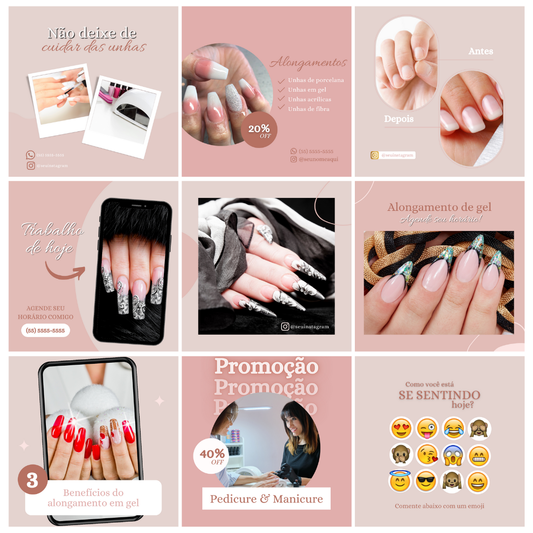 Canva Pack Nail Design