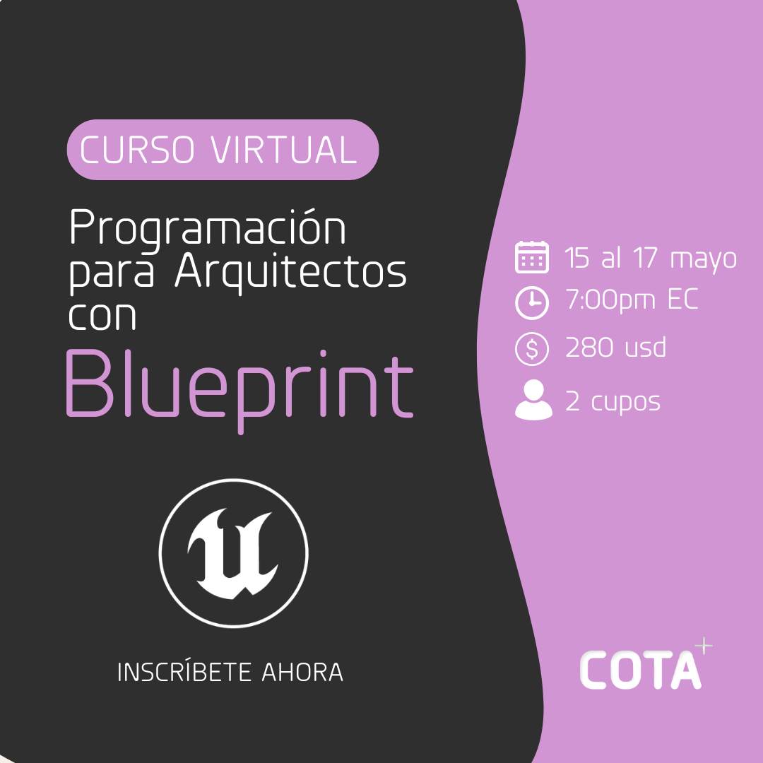 Programación con BLUEPRINT par arquitectura