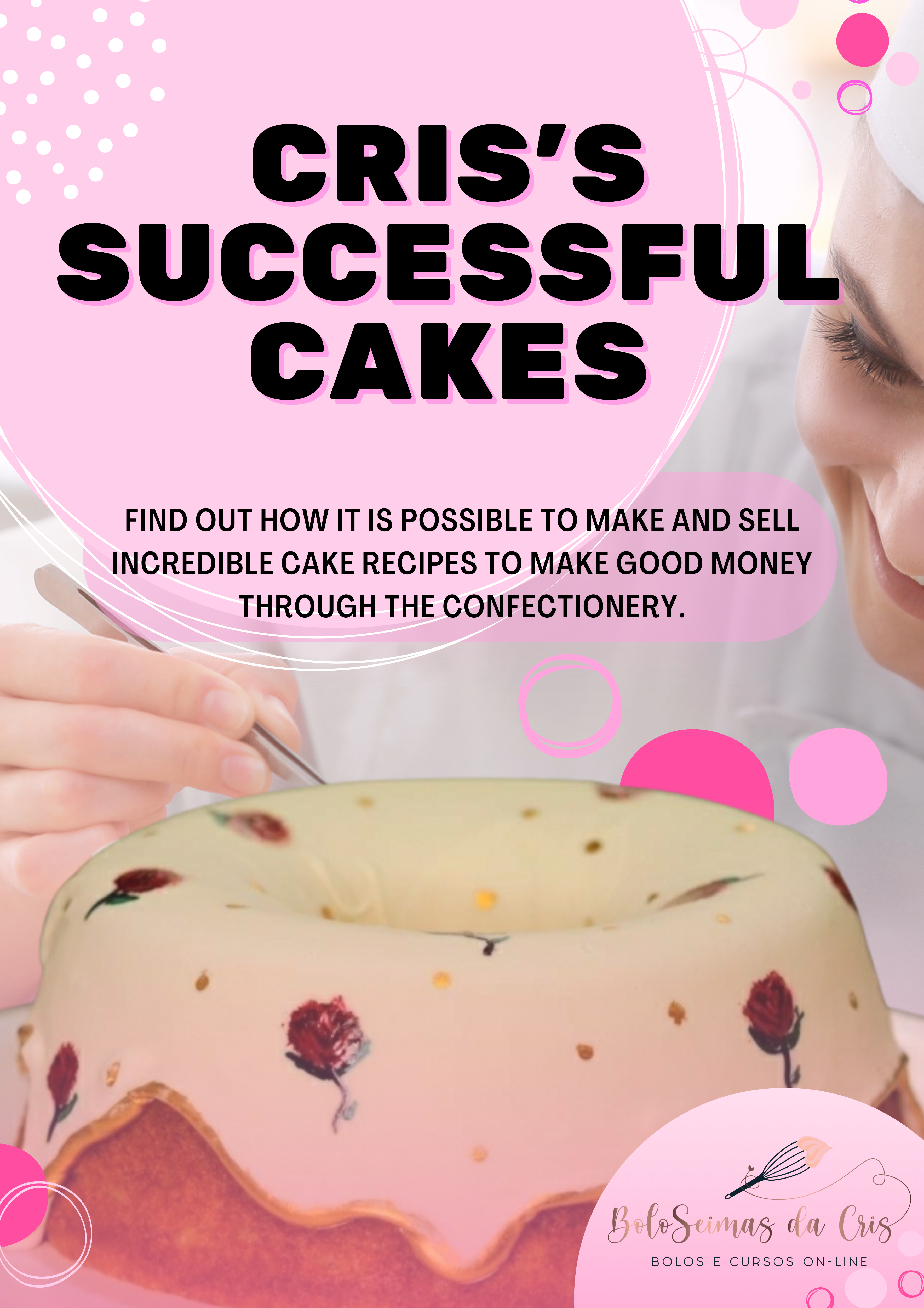 Cris's successful cakes - Plisse and Porcelain Techniques
