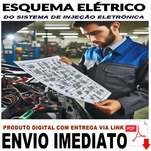 Esquema Elétrico da Injeção Eletrônica Citroen C4 Pallas 2.0 16v IA...