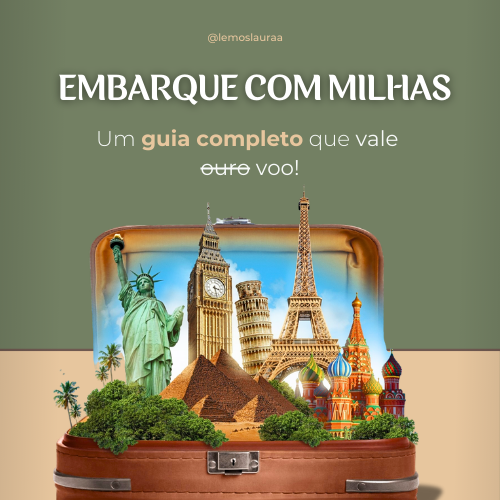 E-book Embarque com Milhas | Um guia completo que vale voo! - Laura...