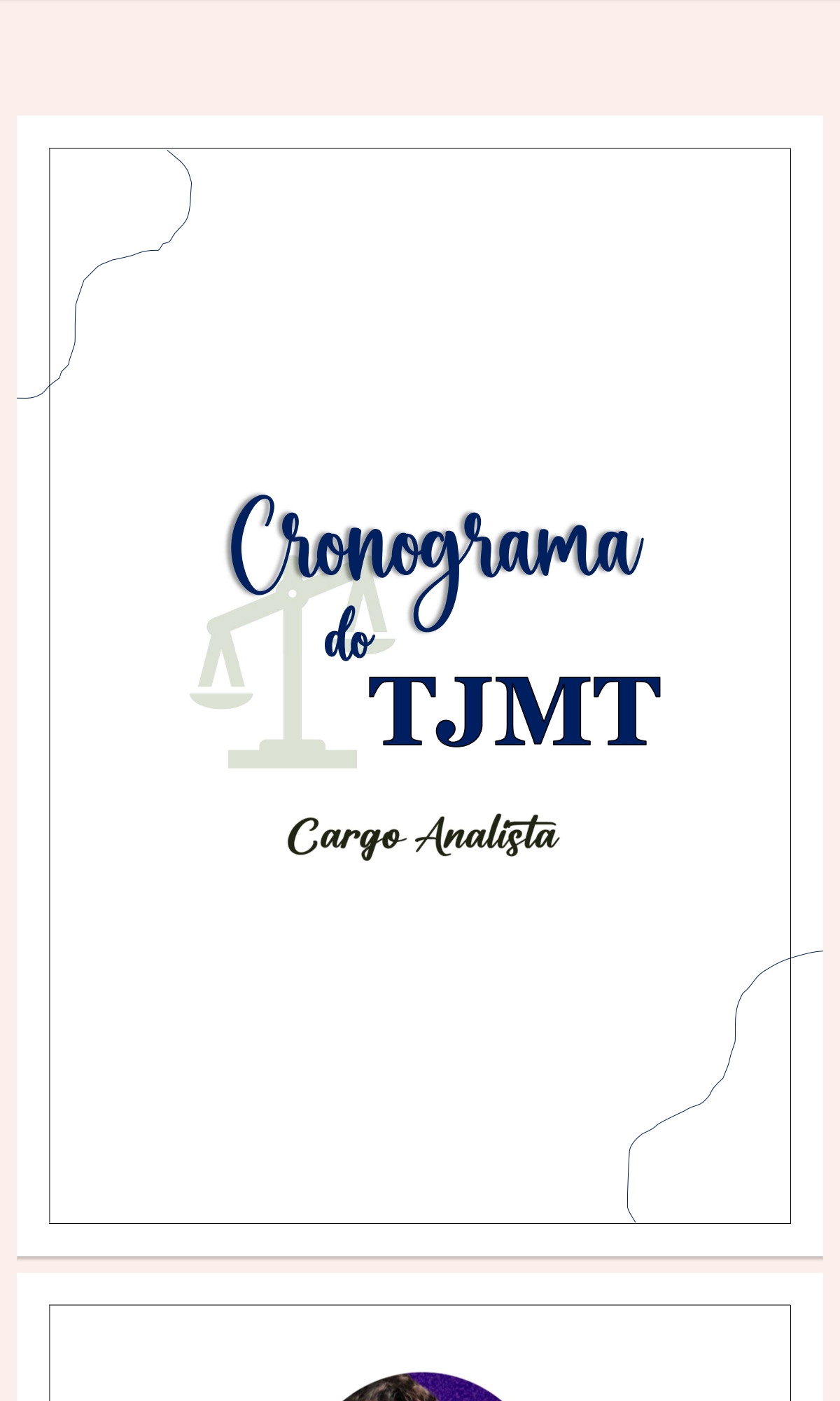 Cronograma do TJMT - analista - Alerandra Alves de Sousa | Hotmart