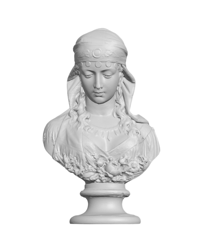 Arquivo STL para Impressão 3D - Busto Orixá Cigana - RGB hotmart